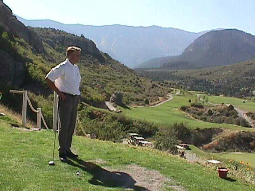 The golf course at the edge of heaven drew some big names from 1996-99 ...